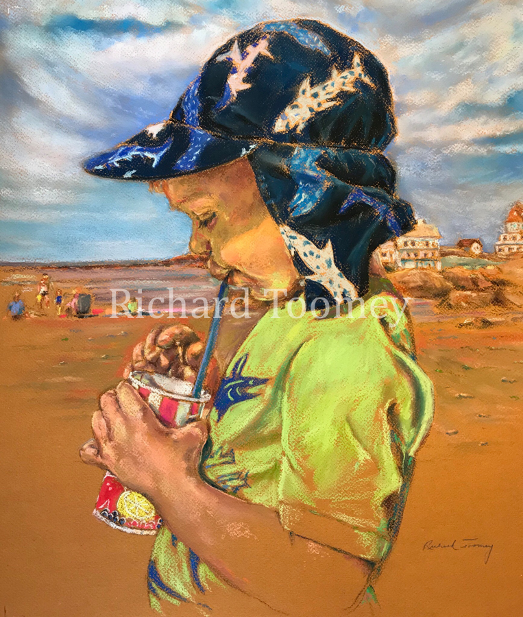Aidan at the Beach – Richard Toomey Fine Art